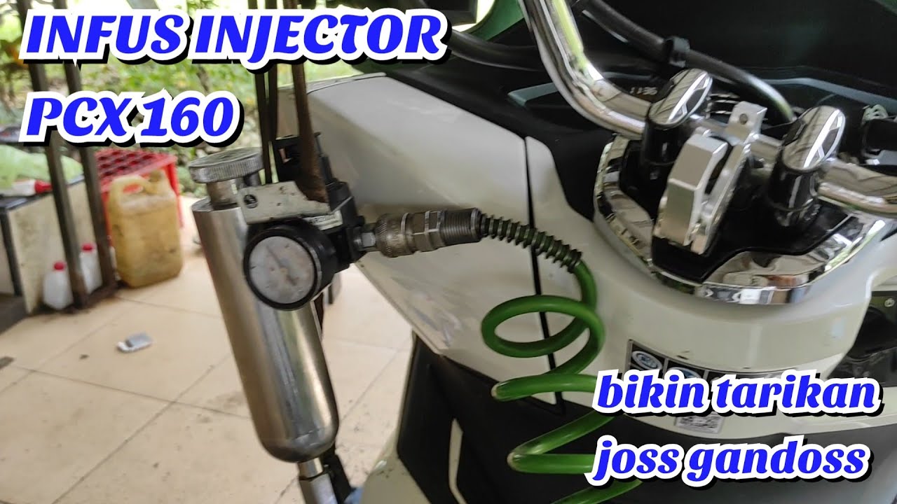 INFUS INJECTOR - TARIKAN JADI ENTENG BANGET MOTOR PCX 160 - YouTube