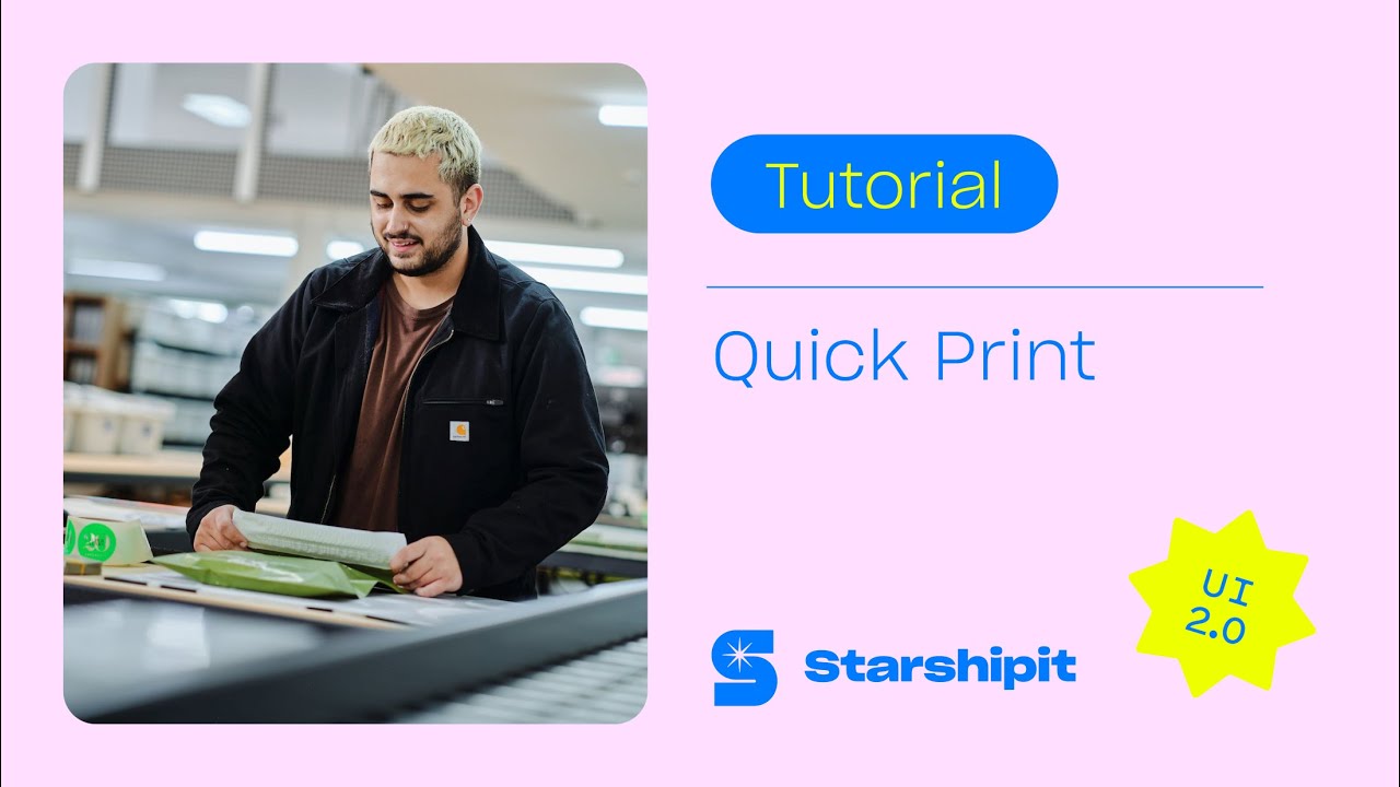 Quick print (UI 2.0) - YouTube