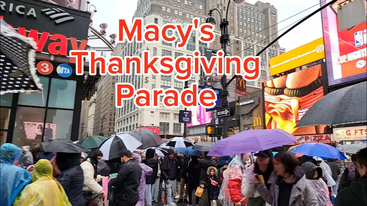 Live!! Macy's Thanksgiving Parade aftermath - YouTube