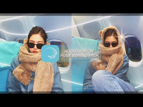 ALIIGHT MOTION HUGE EDITING PACK PRESET tiktok style | •hanin alight presets•