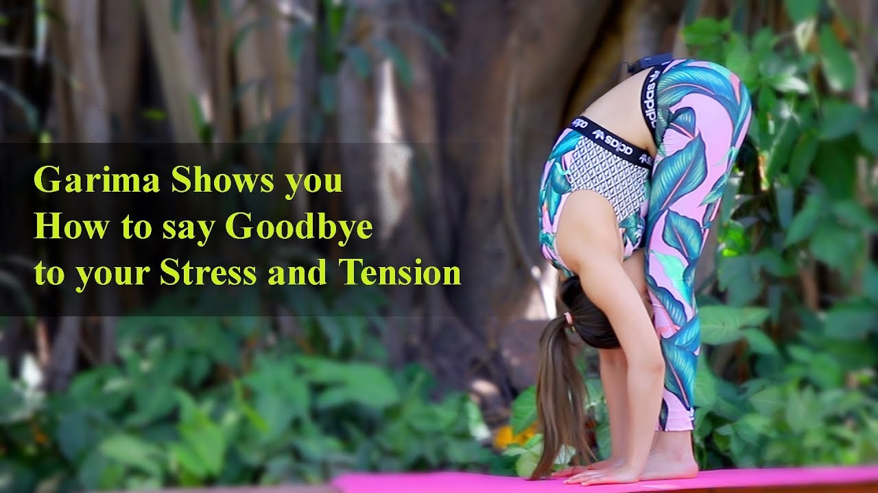 Yoga For Anxiety, Stress and Tension | Garima Bhandari - YouTube