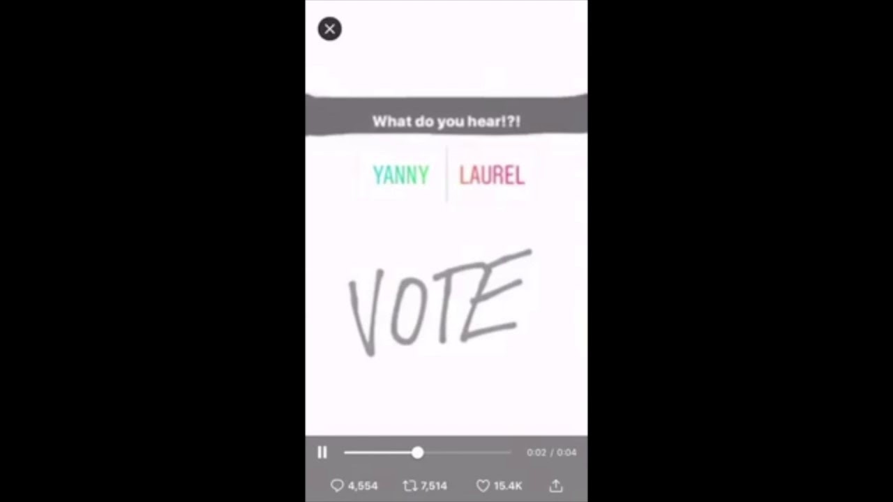 Yanny vs Laurel -- what do you hear? - YouTube