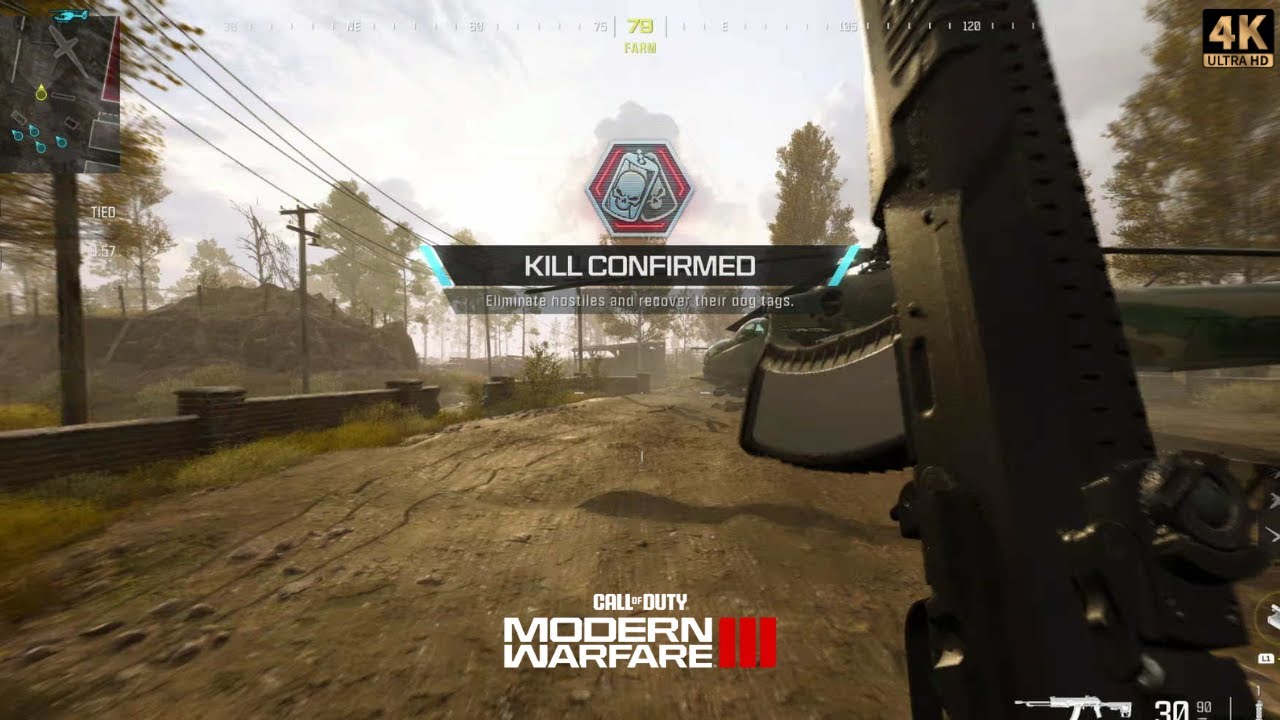 Call of Duty MW3 Multiplayer : Kill Confirmed | Wasteland (PS5 Gameplay ...