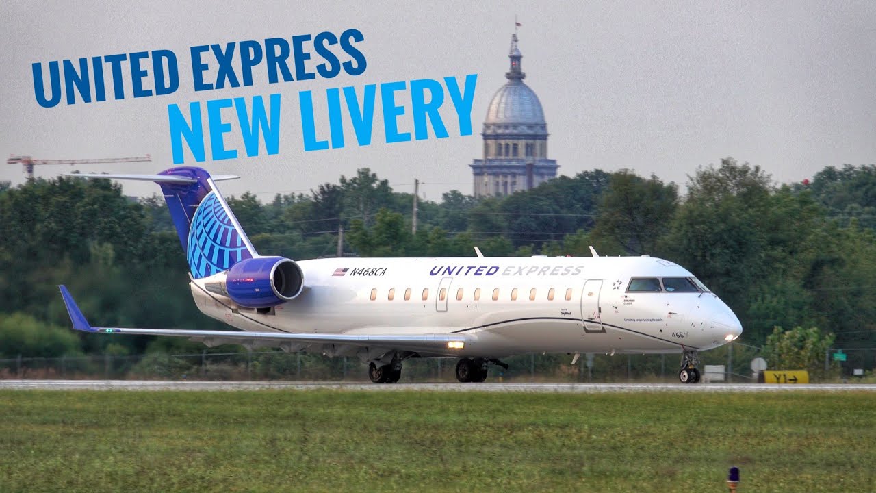 United Express Jet Plane