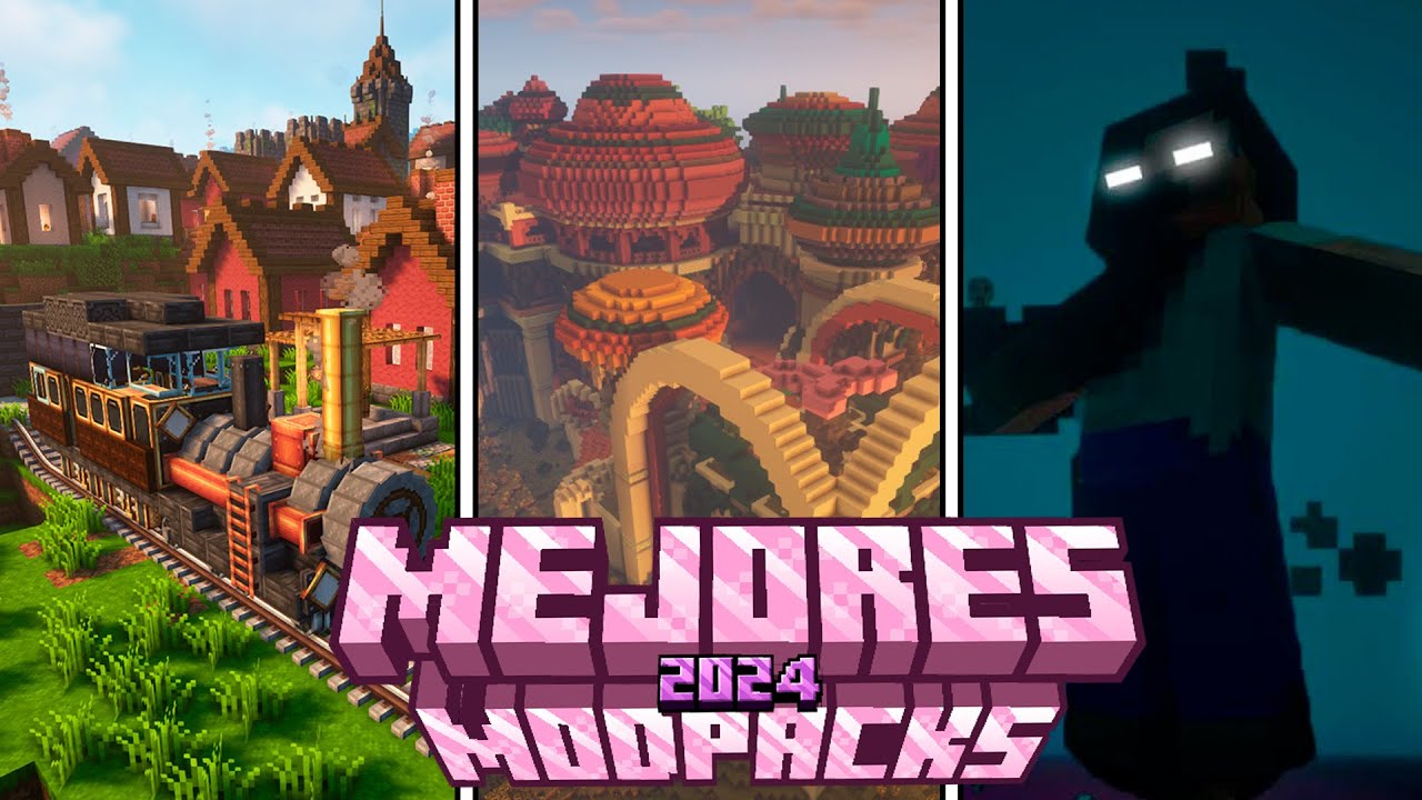 Top 15 MEJORES modpacks de Minecraft 2024 - YouTube