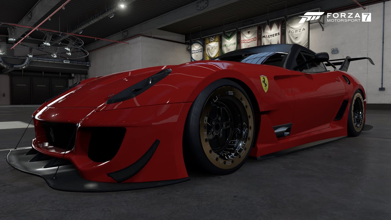 Forza Motorsport 7 - 951HP Ferrari 599XX Evolution - Cinematic My ...