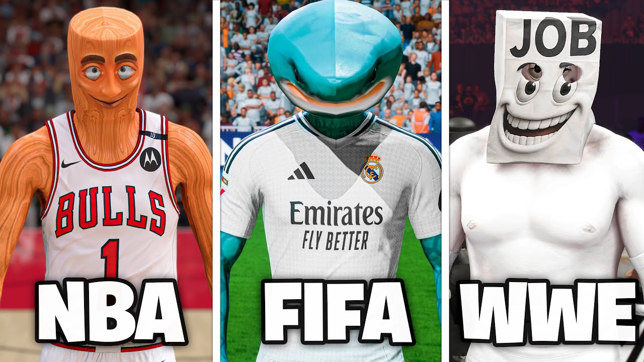 I Put A Brain Rot Player In Every Sport - YouTube