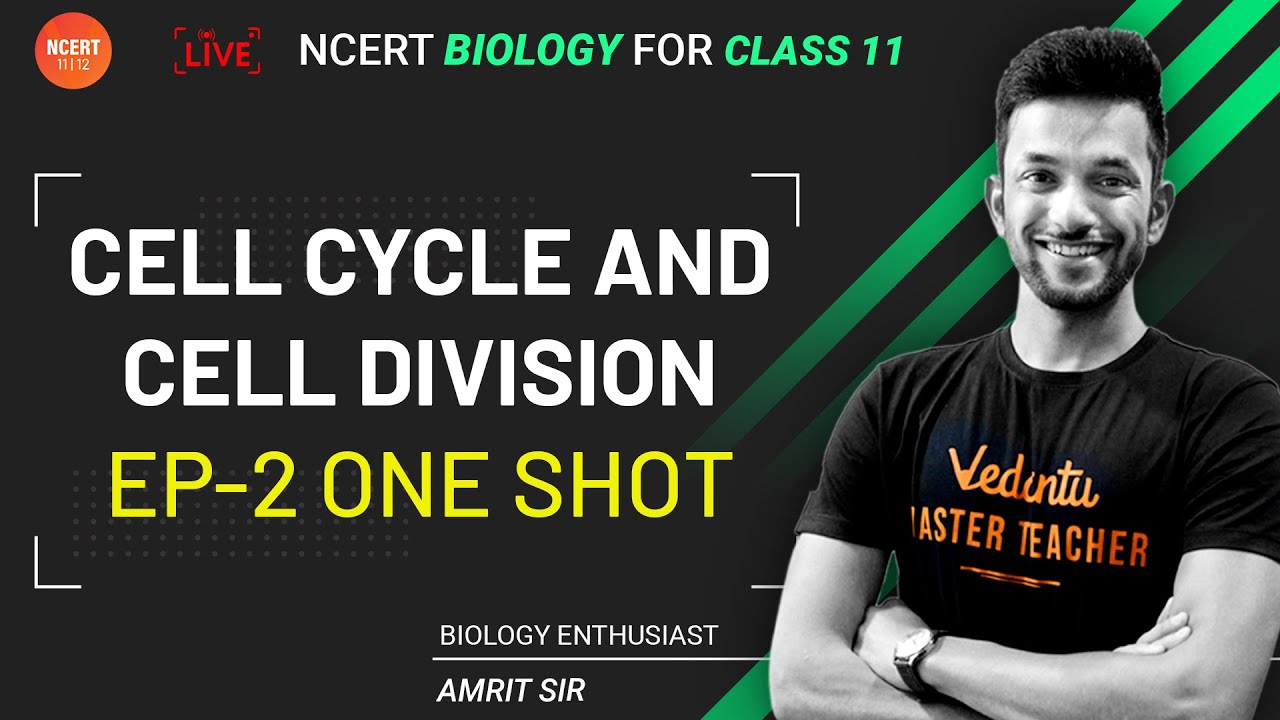 Cell Cycle and Cell Division : ONE SHOT (EP-2) | NCERT Biology Class 11 ...