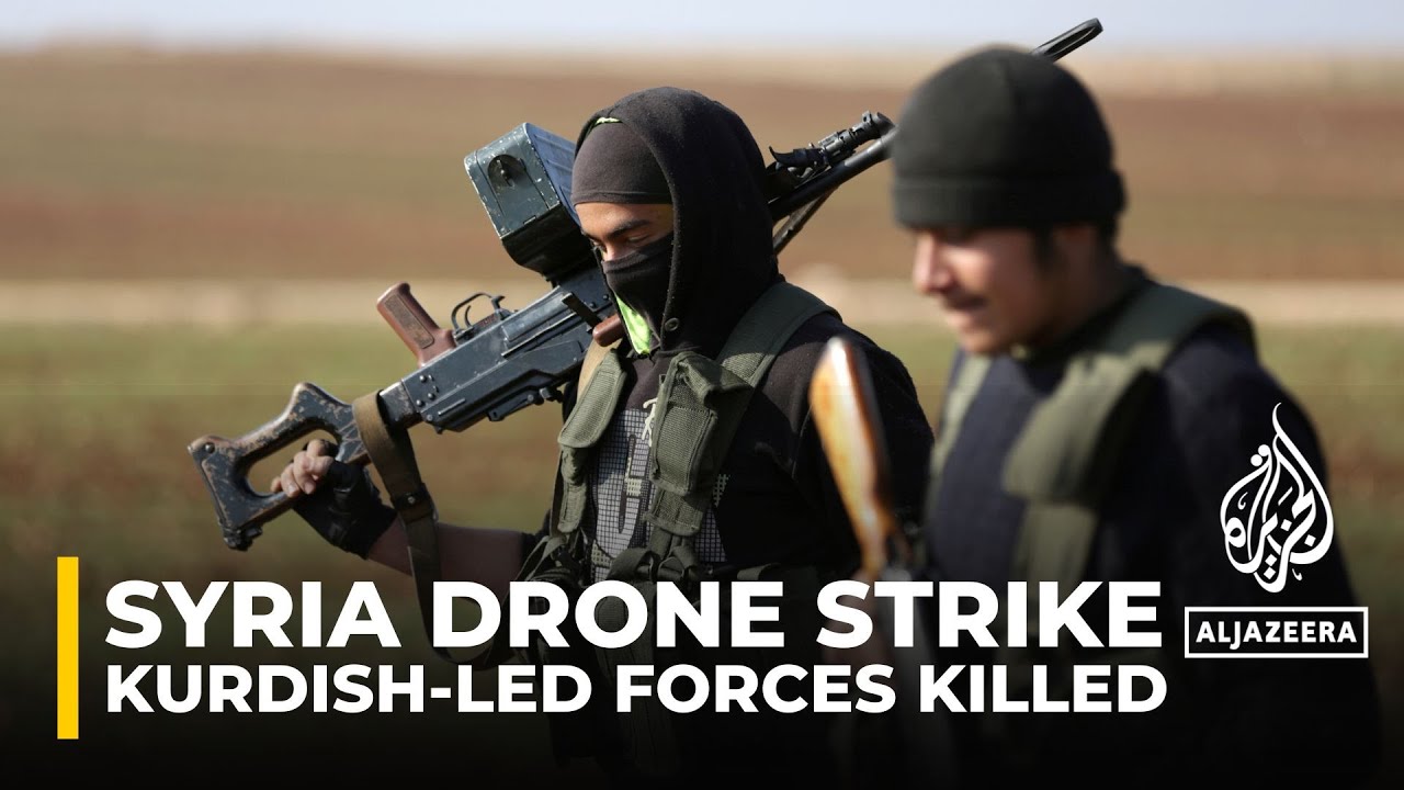 Syria drone strike: Attack on US base kills six Kurdish-led fighters ...