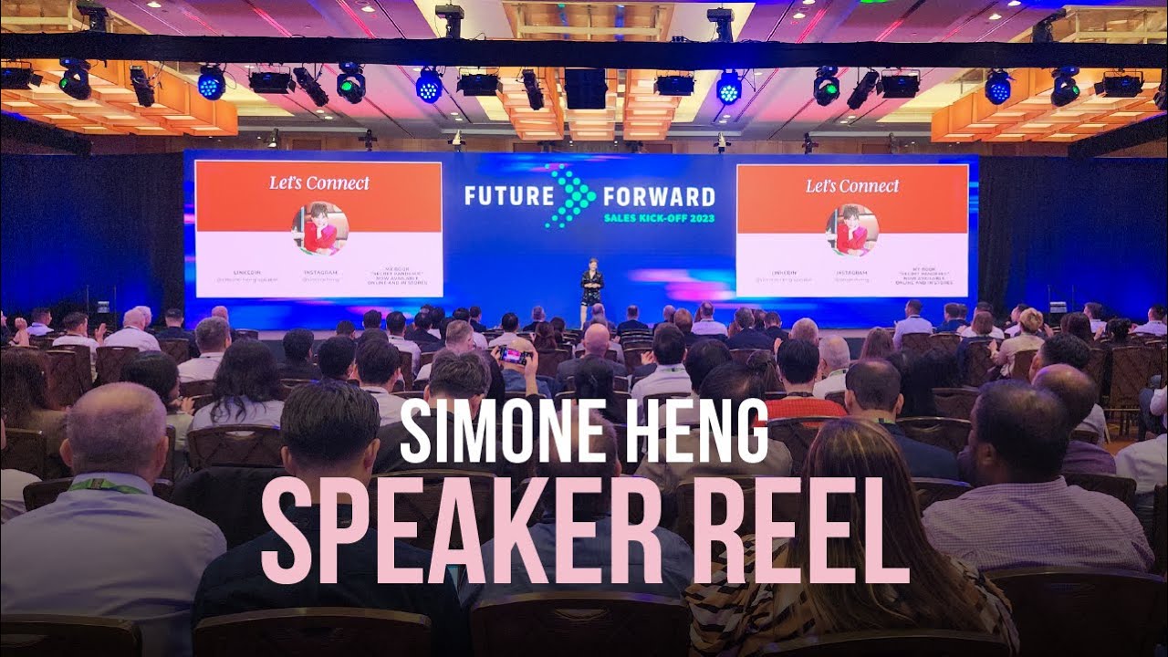 Simone Heng Speaker Reel 2025: Human Connection and Global Keynote ...