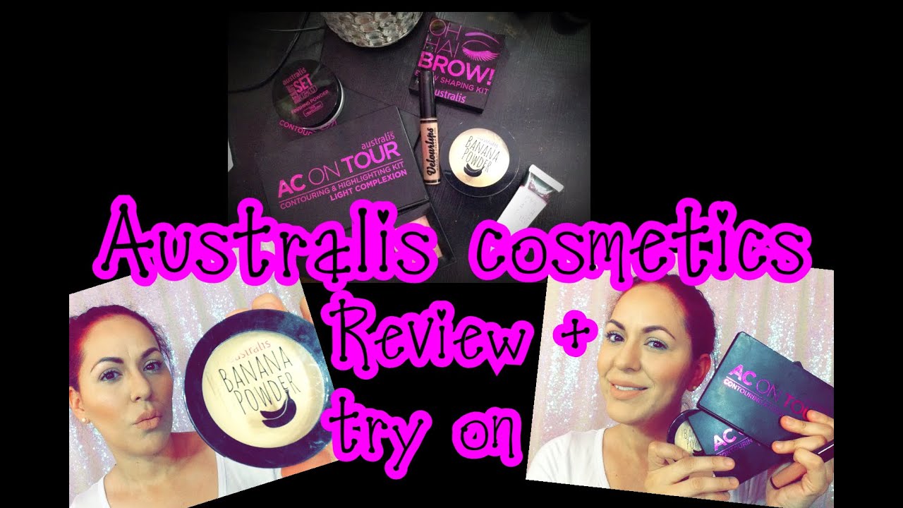 Australis cosmetics review/ first impressions / Zacatecasbaby - YouTube
