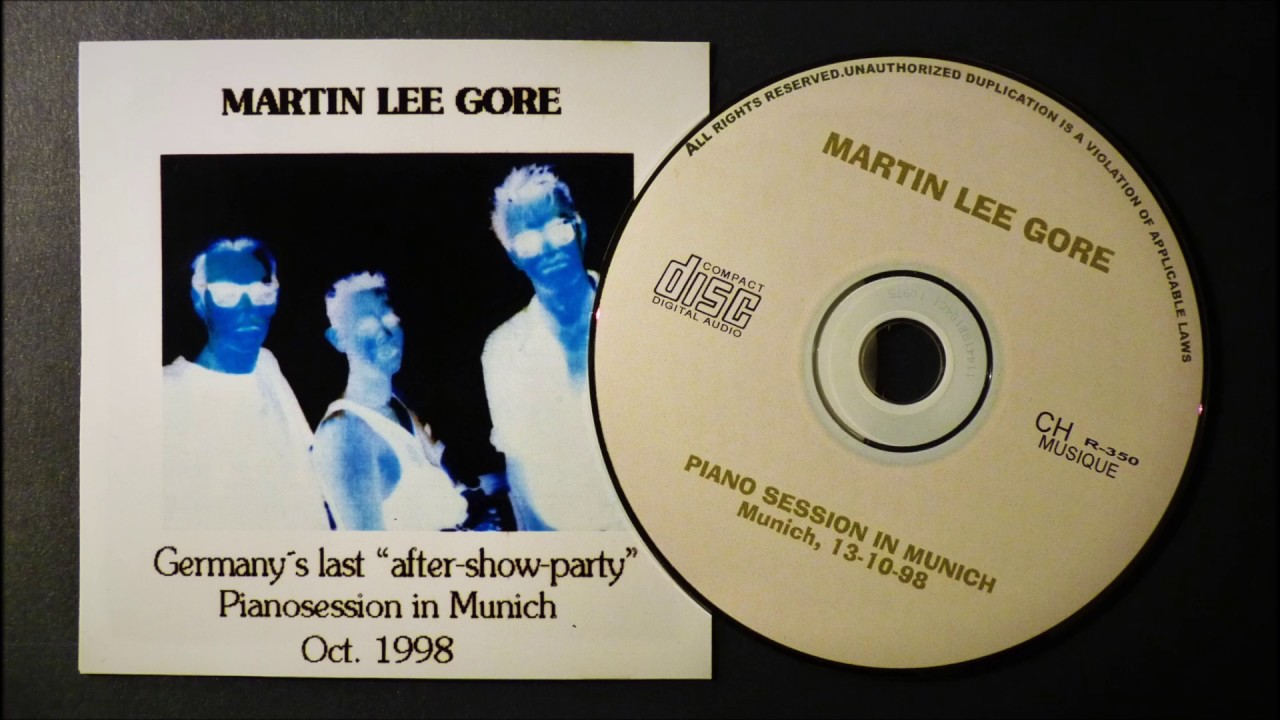 Martin Gore - Piano session - Munich 1998 - Earth Angel / Since I don't ...