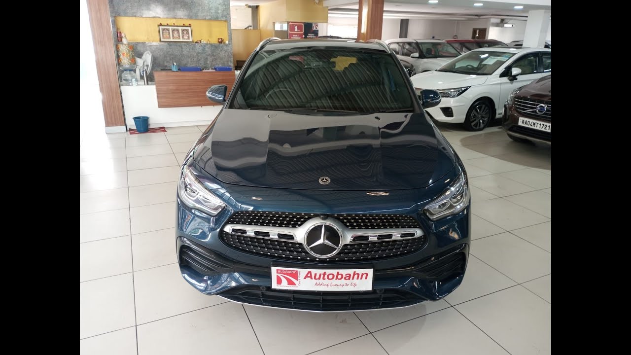 Mercedes Benz GLA Class 220d Blue - YouTube