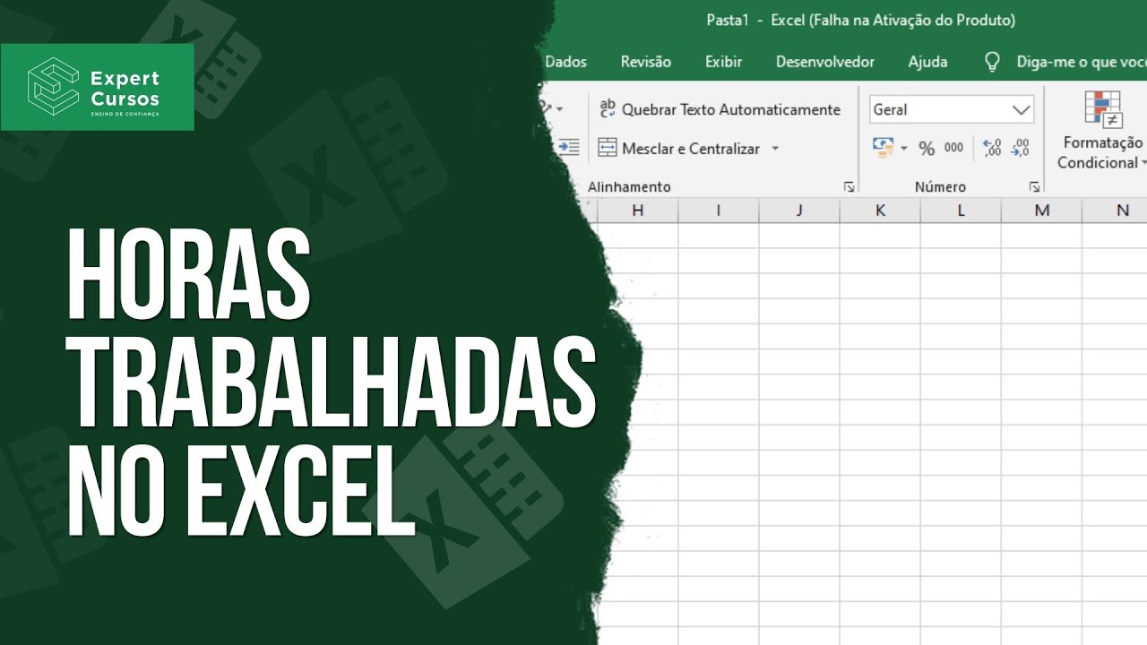 Como calcular o total de horas trabalhas no Excel (Baixe Grátis a ... Como calcular o total de horas trabalhas no Excel (Baixe Grátis a ...
