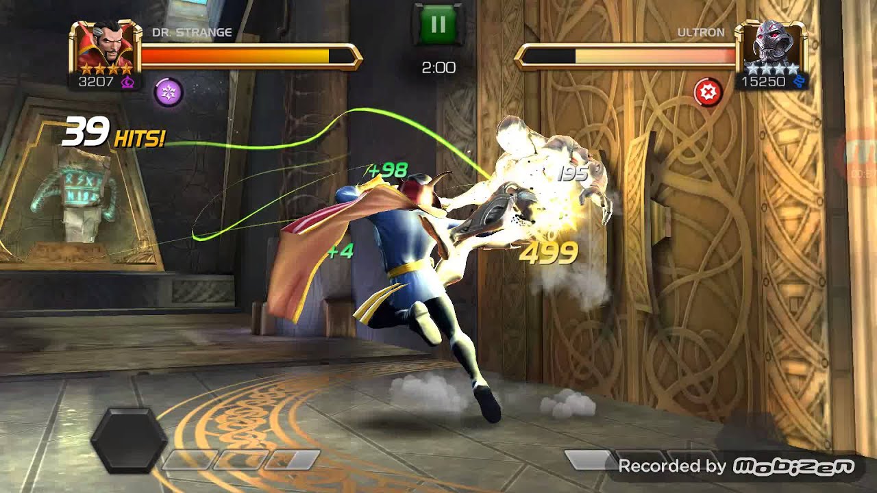 Mcoc: Day 1 AQ Ultron Boss Battle Map 3 - YouTube