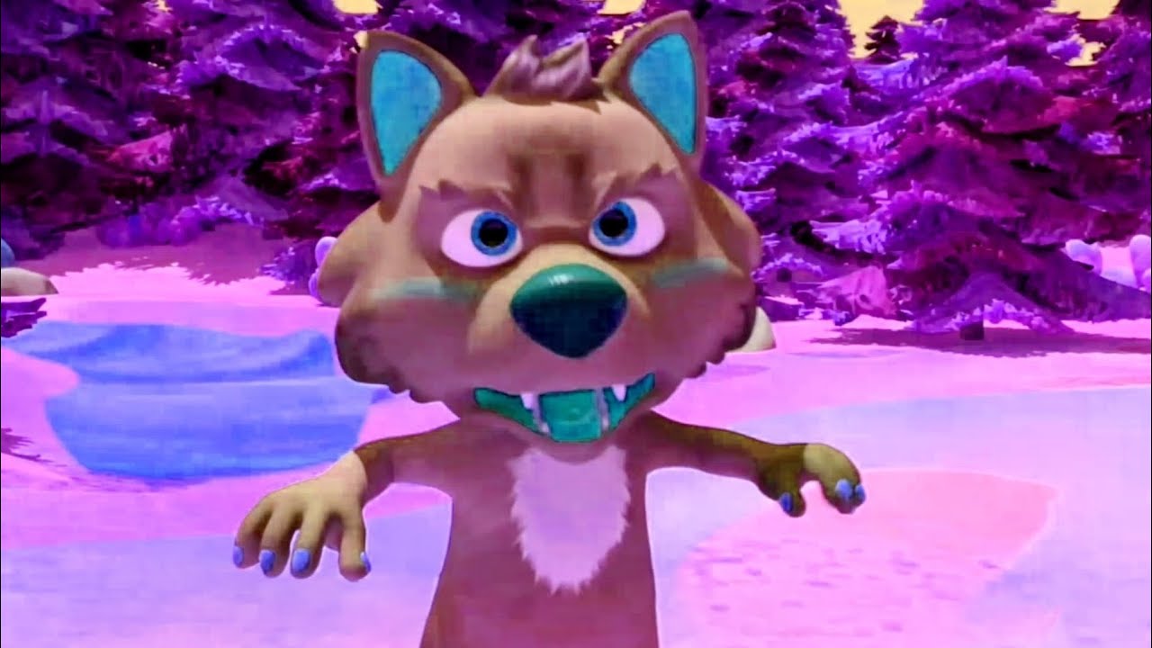 The three little pigs Scared To wolf | Sponsored By: Klasky Csupo ...