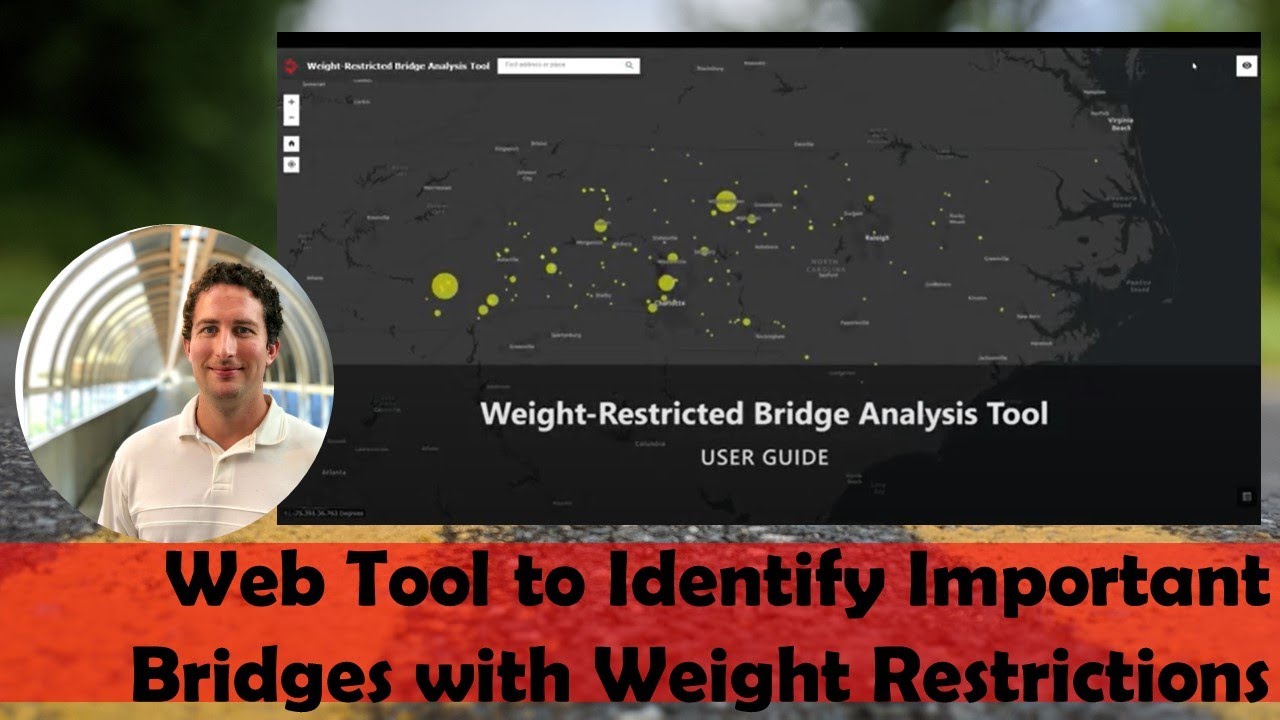 Web Tool to Identify Important Bridges with Weight Restrictions [How to ...