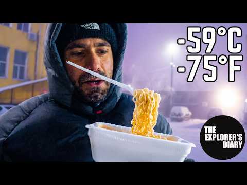 8 Crazy Experiments in the Coldest City on Earth -59°C ( -75°F)
