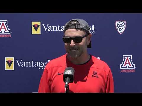 Arizona Football Press Conference - Coach Dougherty - YouTube