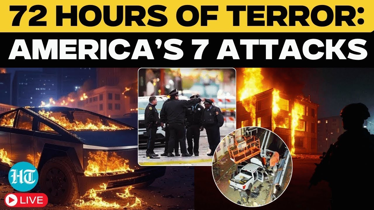 LIVE: 7 Attacks in 3 Days | Violent Incidents Across U.S. Cities: New ...