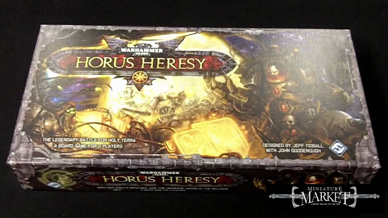Horus Heresy Review and Unboxing - YouTube