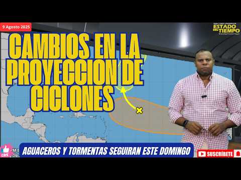 NUEVA PERTURBACION SE PROYECTA COMO UN GRAN CICLON. ESTE DOMINGO SIGUEN LOS AGUACEROS