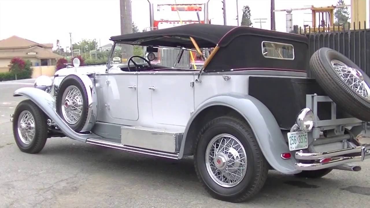 DUESENBERG STRAIGHT 8 - YouTube