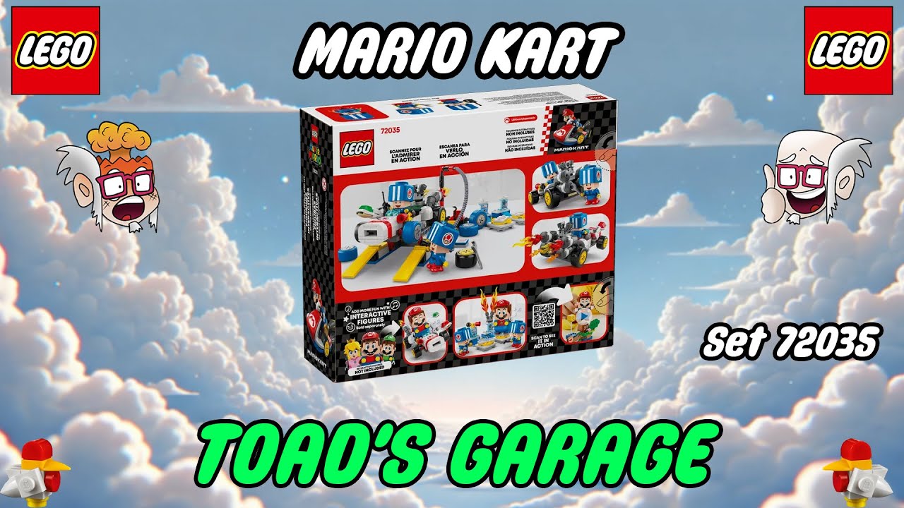 Toad's Garage LEGO Set 72035 – Wrenchin' and Racing Fun with OpsMan! 🚗🍄 ...