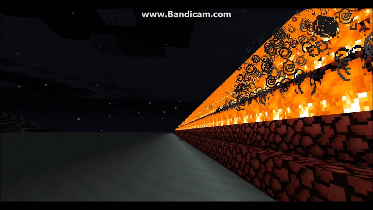 minecraft 100x100 pyramid on fire - YouTube