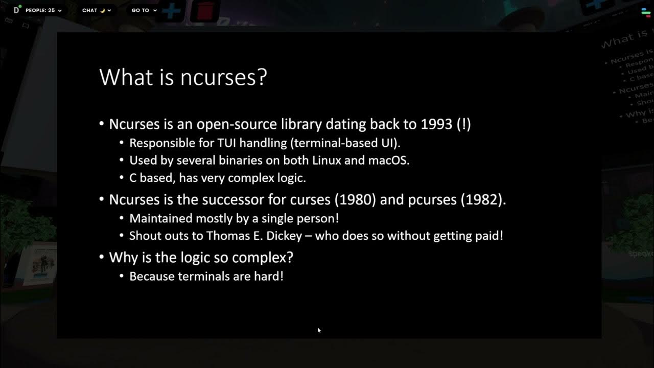 DEF CON 31 DCGVR Village - JBO - The Curse Of The Ncurses - YouTube