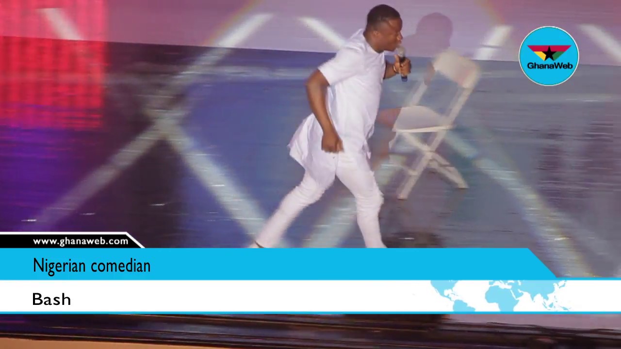 Nigerian comedian Bash thrills fans at #D2R2017 - Part 2 - YouTube