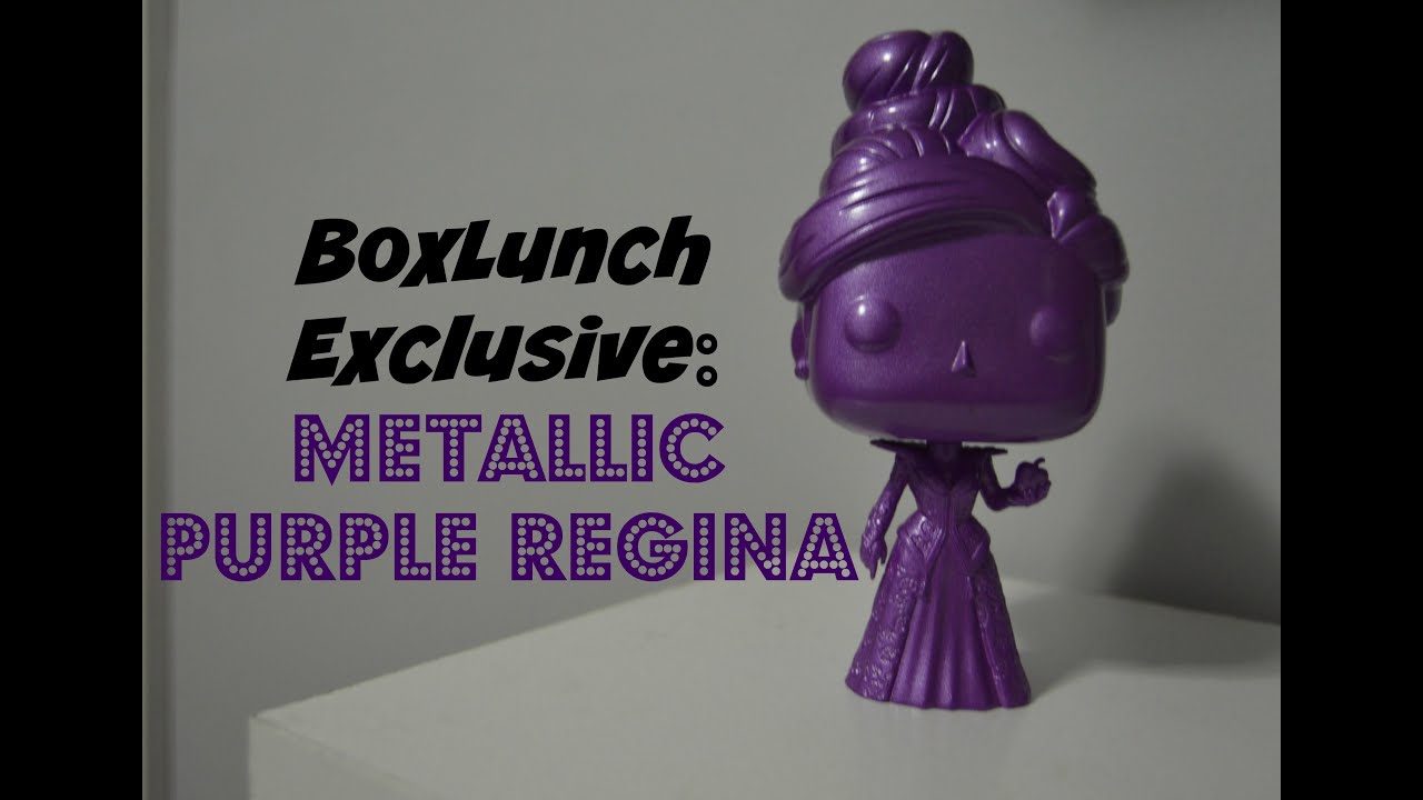 Funko Pop Exclusive: Metallic Purple Regina - YouTube