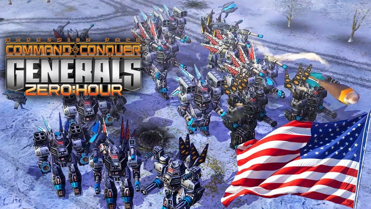 United States Secret Mech Army Contra Mod for C&C Generals Zero Hour ...