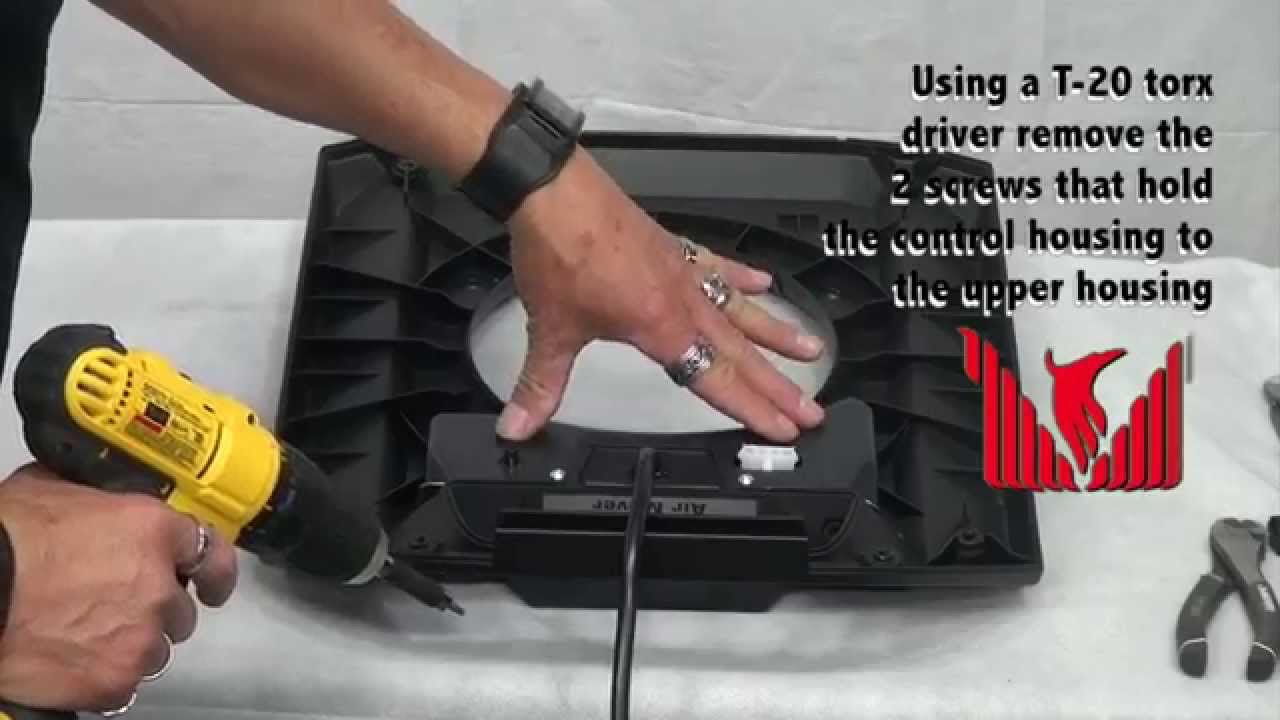 Phoenix AirMAX Removing the Control Housing Cover - YouTube