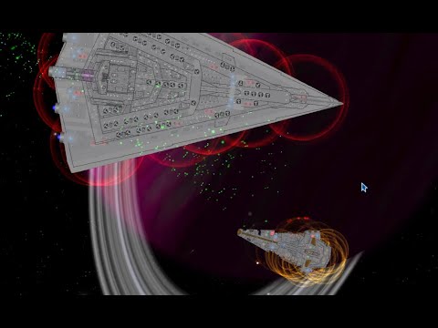 ISD Banisher vs Republic Cruiser | Cosmoteer - YouTube