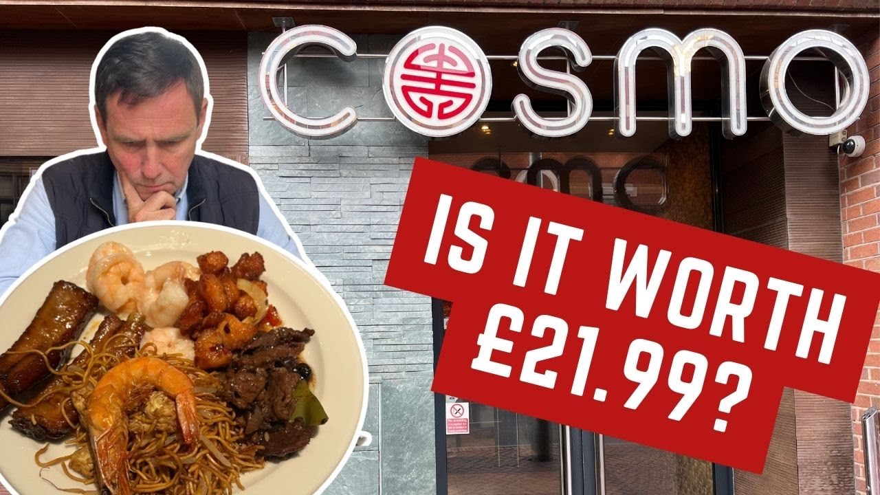 Reviewing the ALL YOU CAN EAT WORLD COSMO BUFFET - £21.99? - YouTube
