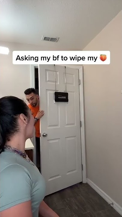 Asking My Boyfriend To Wipe My Butt🤣 #shorts - YouTube