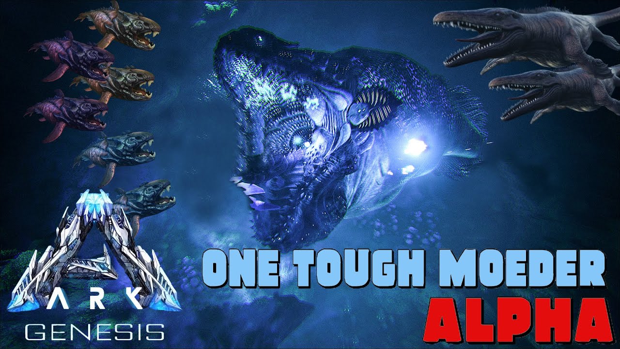 ARK: Genesis - One Tough Moeder ALPHA! EASY BOSS!! With DUNKLEOSTEUS ...