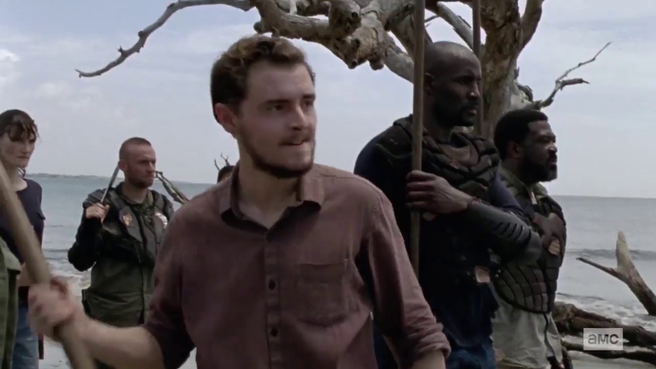 TWD 10x1 Training at the beach scene - YouTube