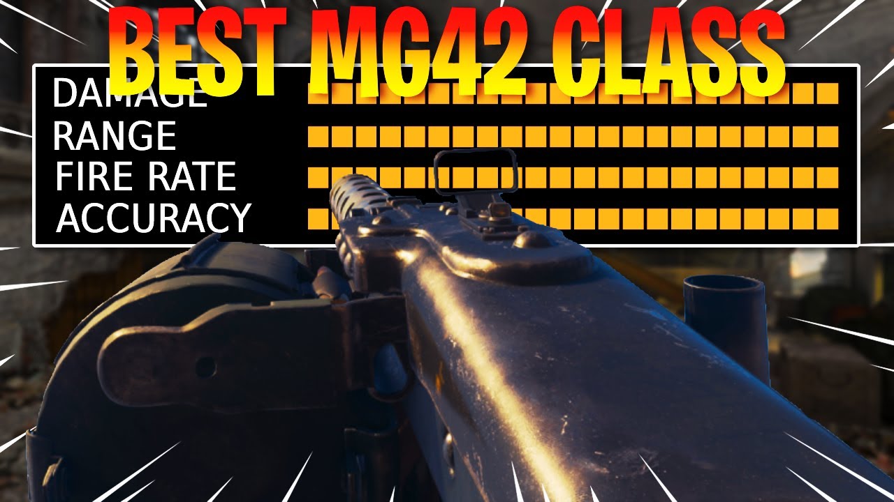 THE ABSOLUTE BEST CLASS SETUP FOR THE MG42 IN CALL OF DUTY: VANGUARD ...