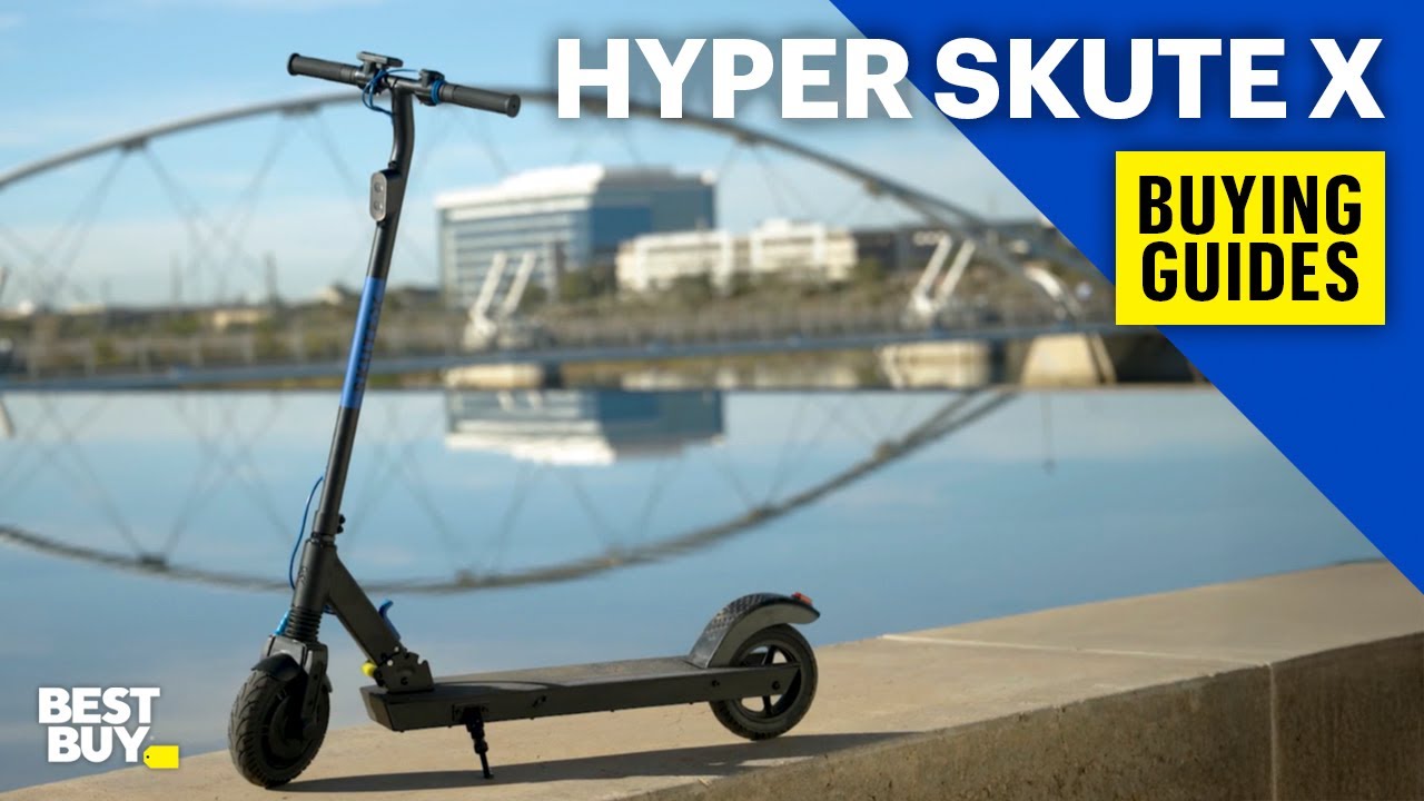 Hyper SKUTE X Electric Scooter – Buying Guides from Best Buy - YouTube