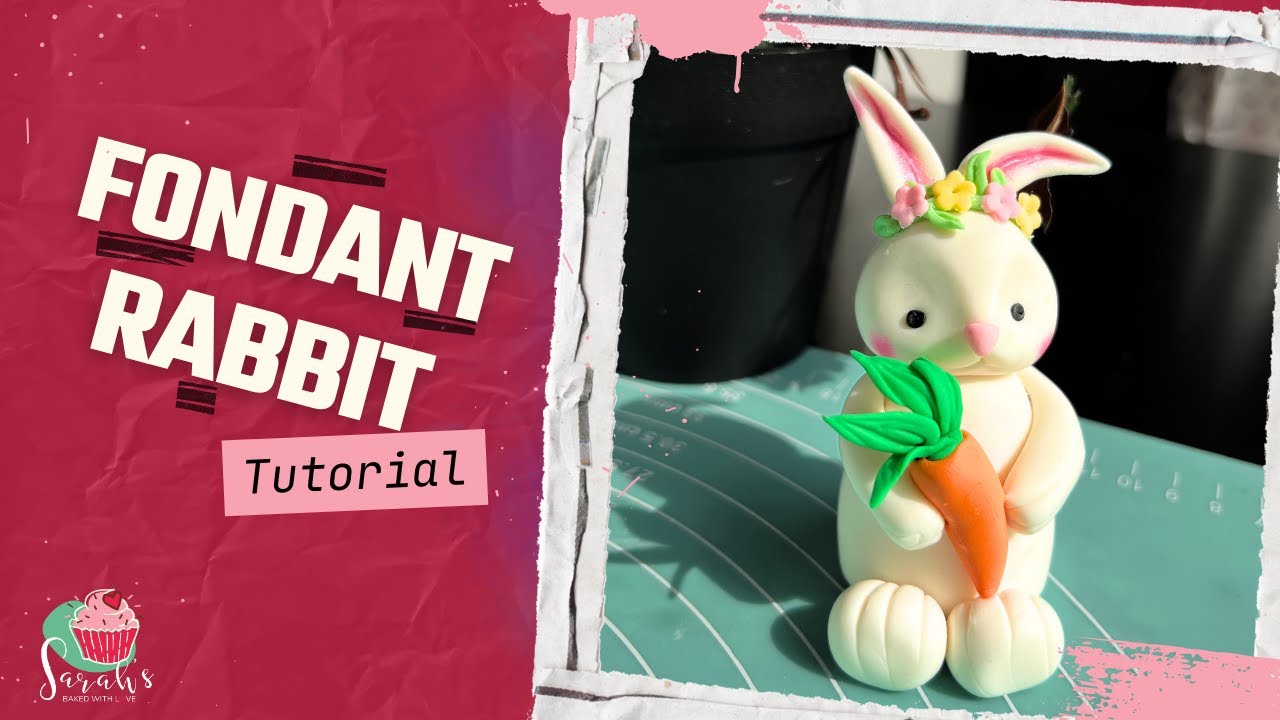 Hop to it! 🐰 How to Make an Adorable Fondant Rabbit Cake Topper 🐰 # ...