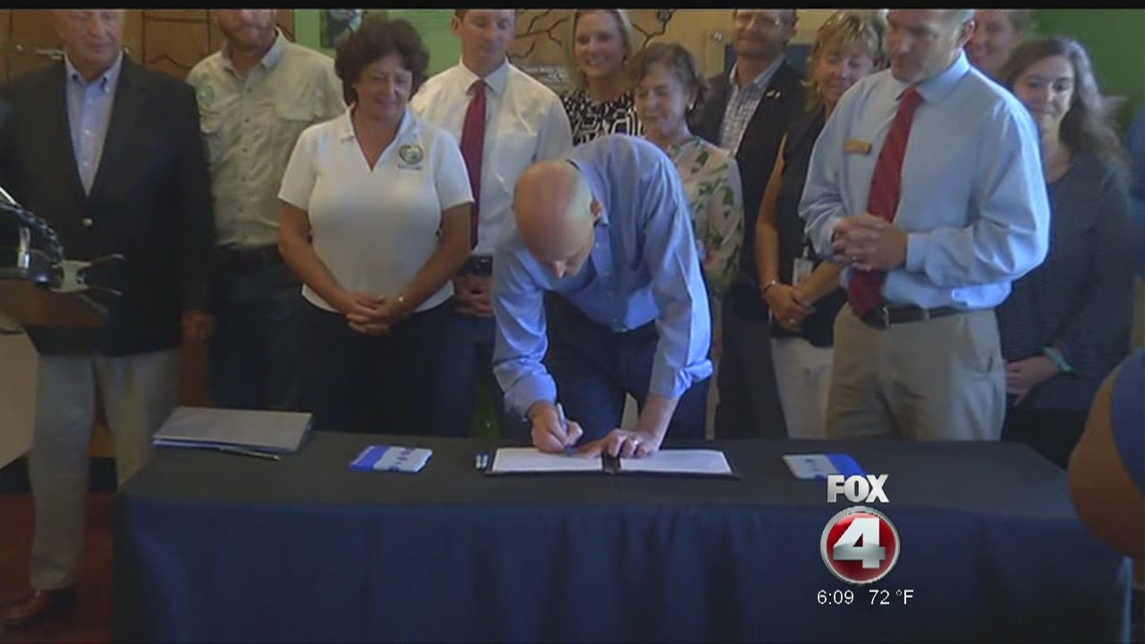 Governor signs legacy Florida Bill - YouTube