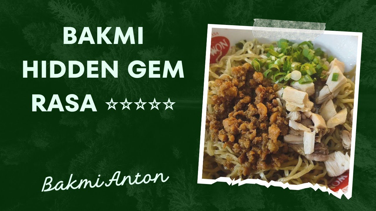 Bakmi Anton Kemenangan VIII - YouTube