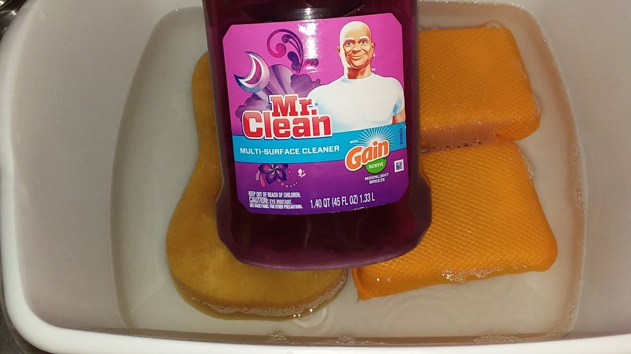 Recycled Mr Clean w/ Water.. - YouTube