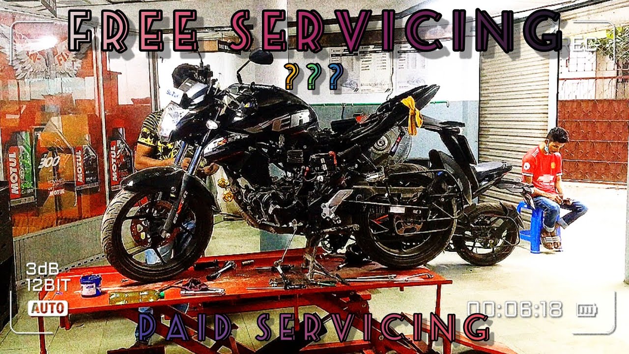 Suzuki Service Center || Suzuki Gixxer Free Servicing || Suzuki Free ...