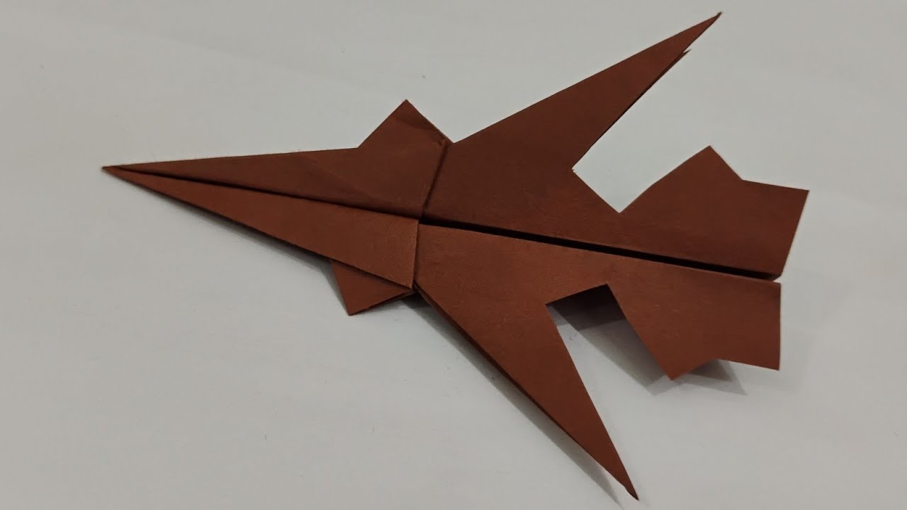 How To Make a Paper Airplane That Flies Long | Paper Airplane That ...