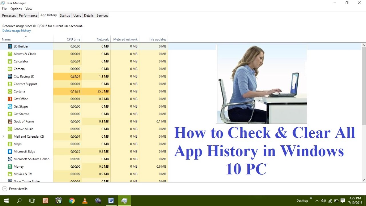 How To Check Clear All App History In Windows 10 PC YouTube how-to-check-clear-all-app-history-in-windows-10-pc-youtube
