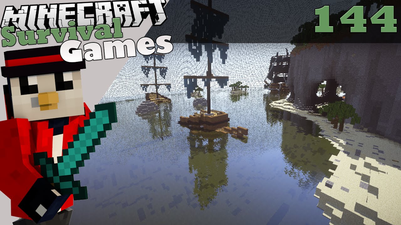 Minecraft Survival Games | Team batut cu topor de piatra! #144 - YouTube