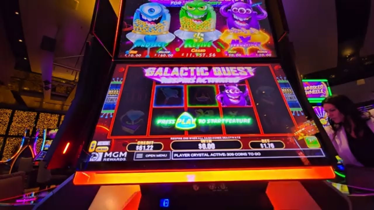What a Crazy Machine Galactic Quest #casino #slot #subscribe - YouTube